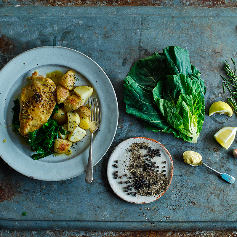 Lemon & Tellicherry Pepper Chicken Recipe | Gousto