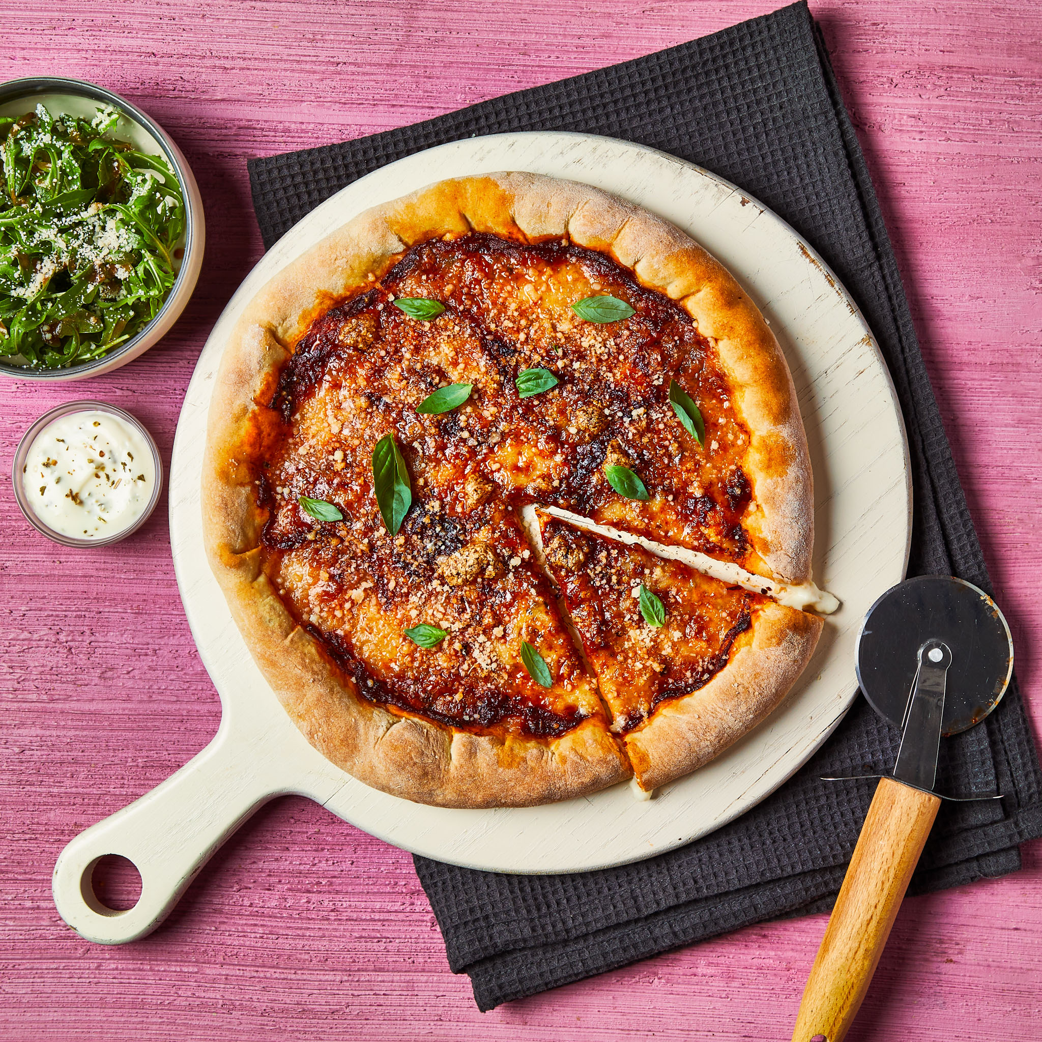 Stuffed Crust Pizza Recipe