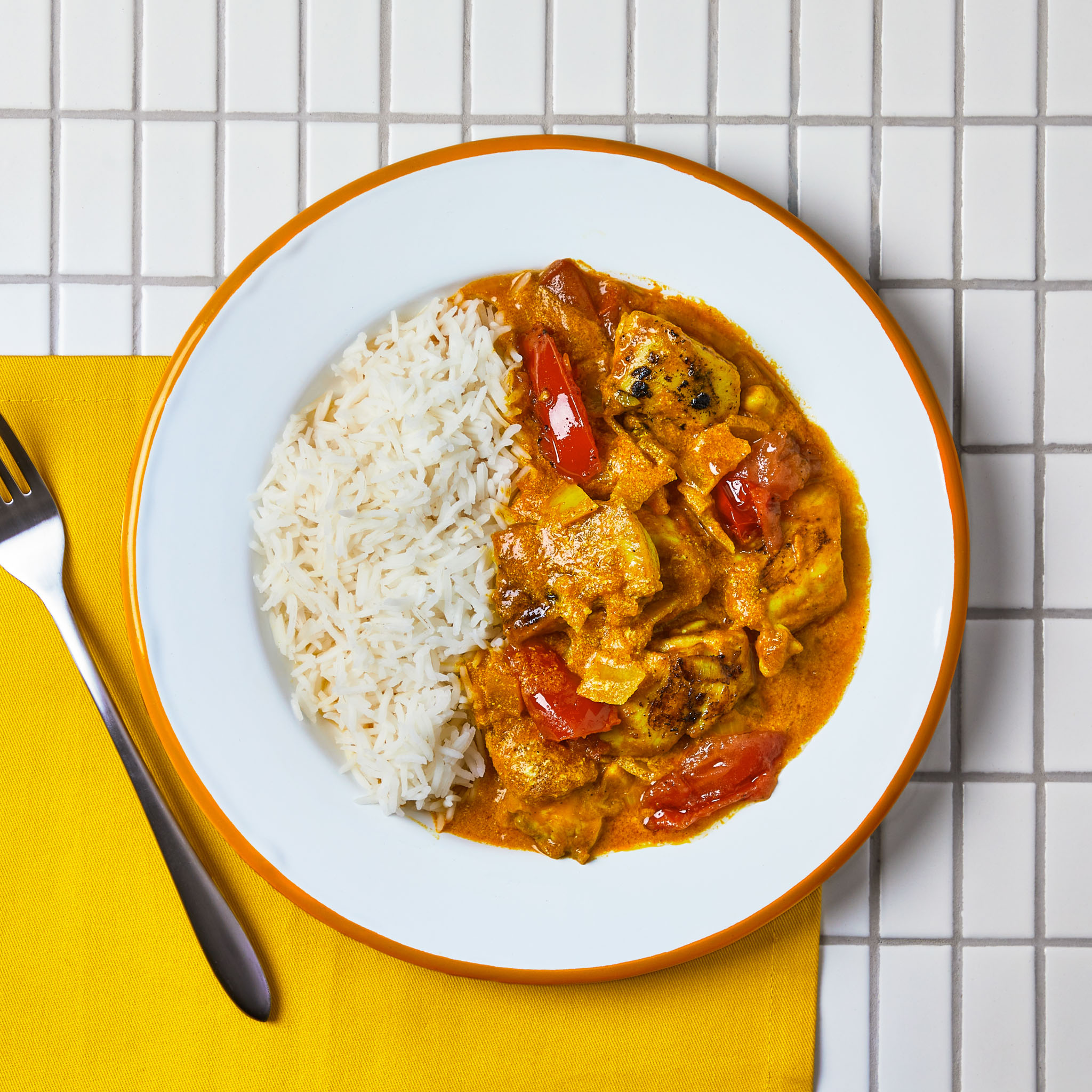 Chicken Curry And White Rice Easy Curry Chicken Recipe | Chef Zee